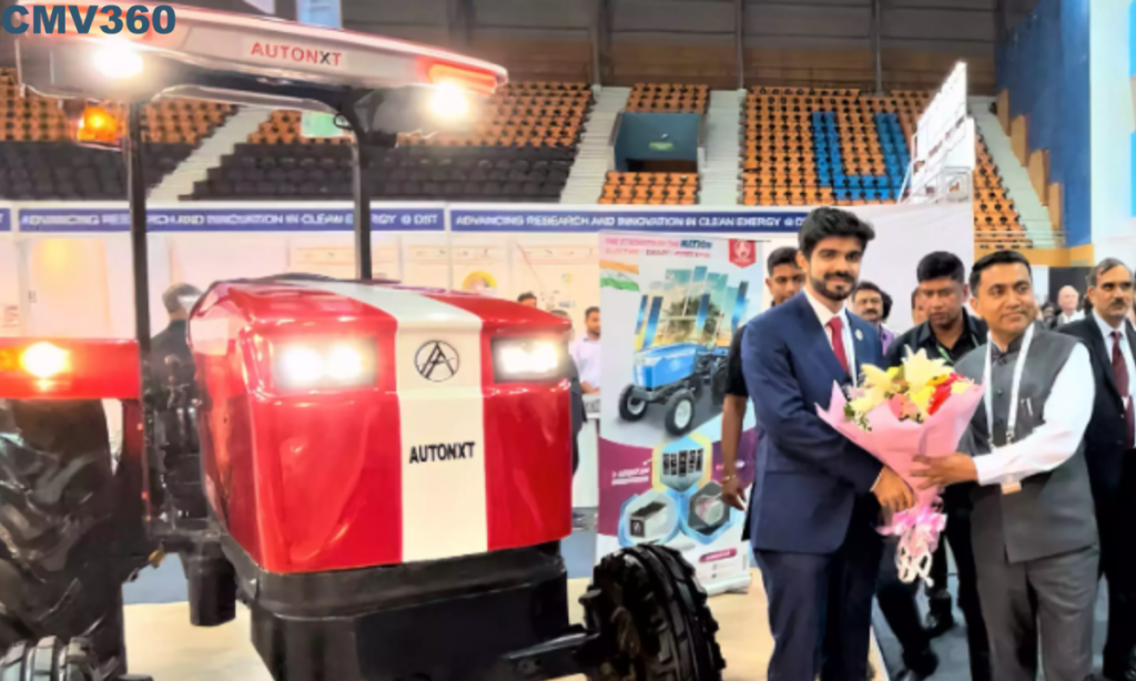 AutoNxt Automation Displays E-Tractor X45H2 at Clean Energy Meeting in Goa